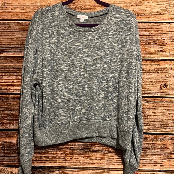 Colsie | Sweaters | Nwt Colsie Rainfall Blue Lounge Top | Poshmark